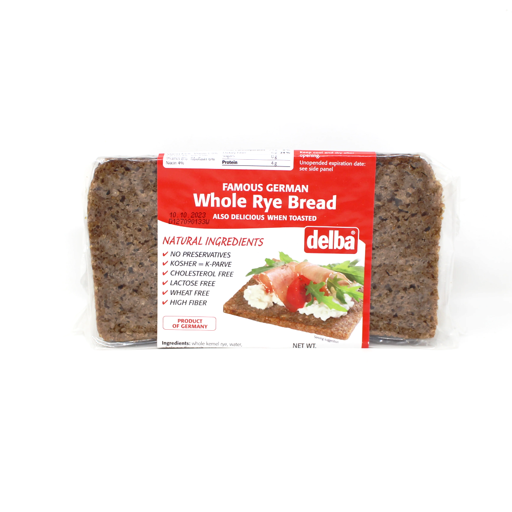 Whole Rye Bread, 16.7 oz | Cheese and Charcuterie Online – EU pantry